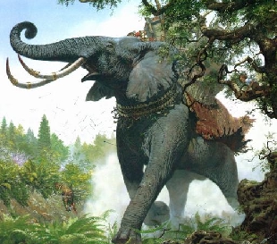 Los Mûmakil y los Trolls