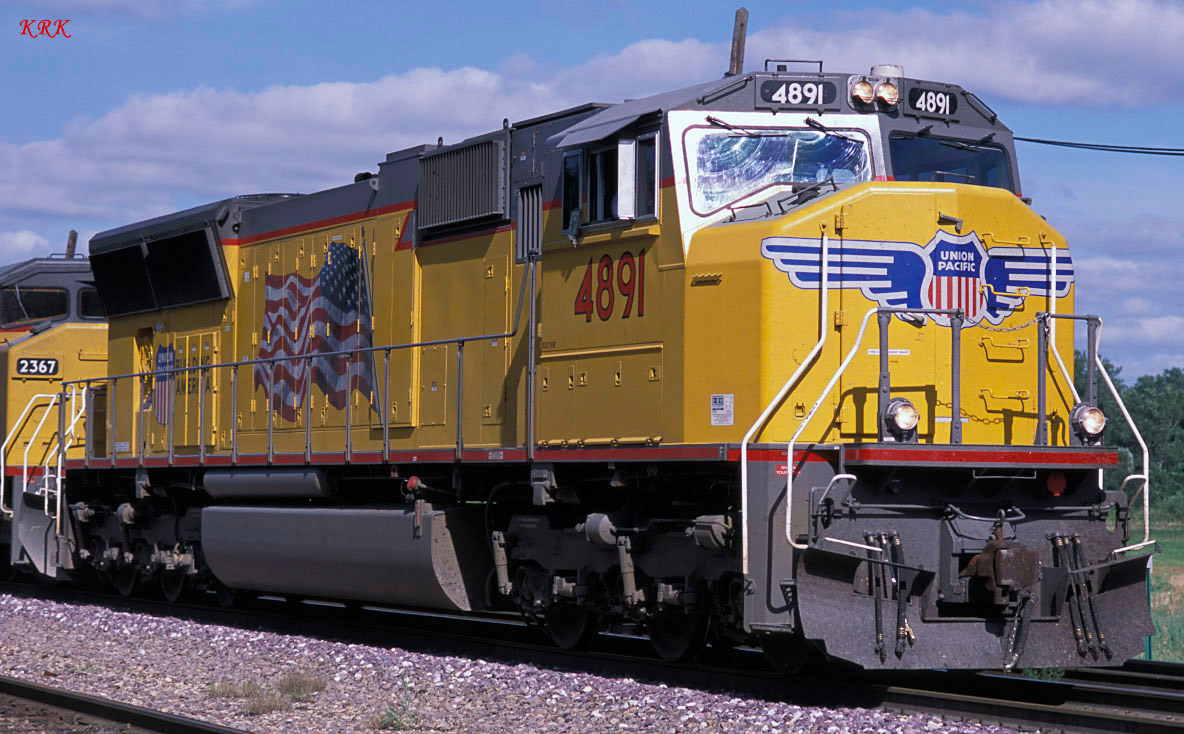 SD70M Flags