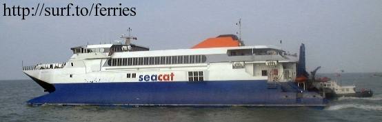 Pictures of the SeaCat Danmark