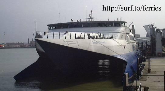 Pictures of the SeaCat Danmark