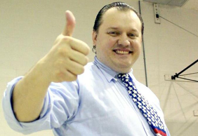 Kevin Olmstead -- Newspaper editor/page designer/professional wrestler