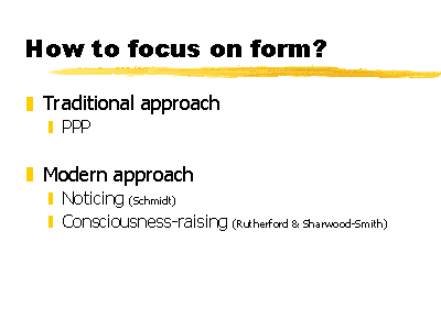 How to focus on form?