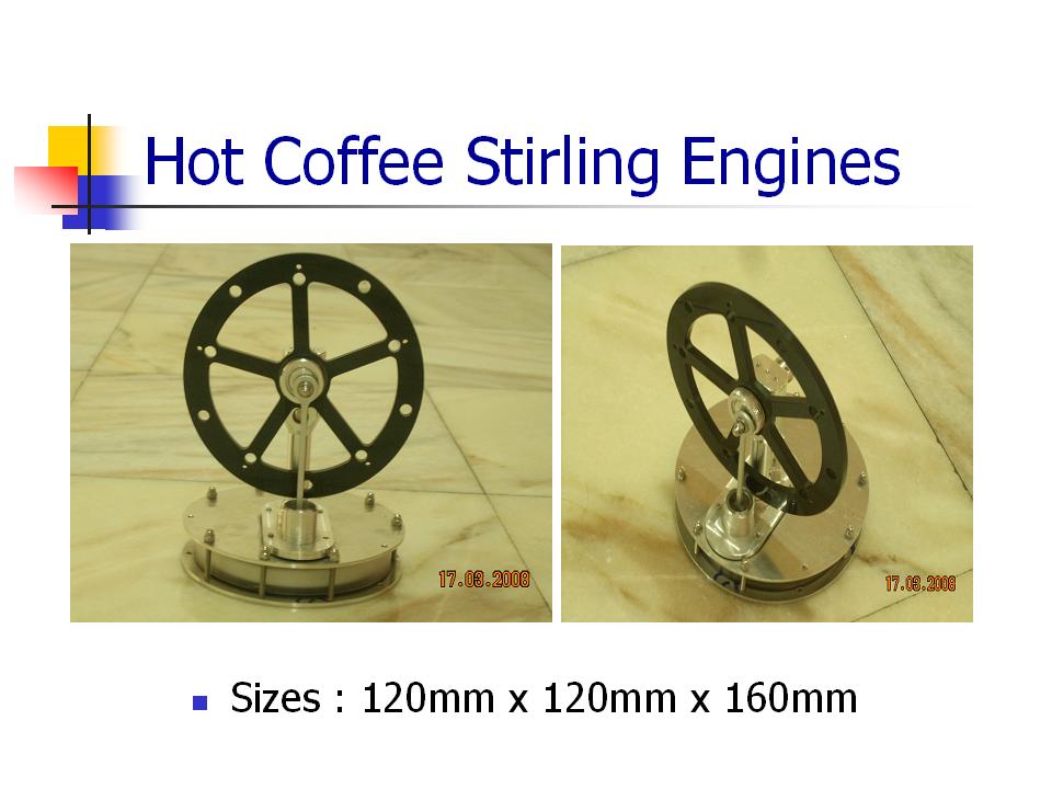CATALOGUE - Stirling Engines