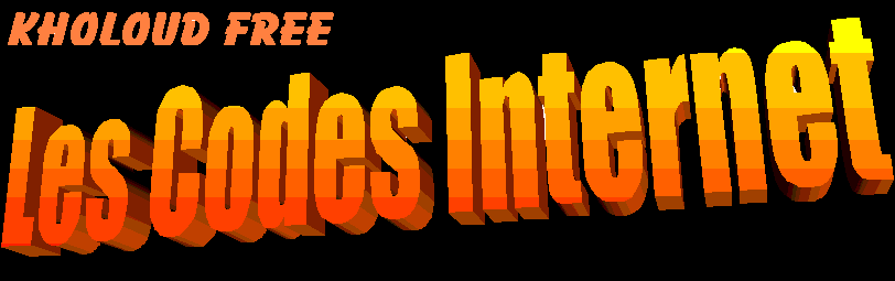 les Codes Internet modiaux