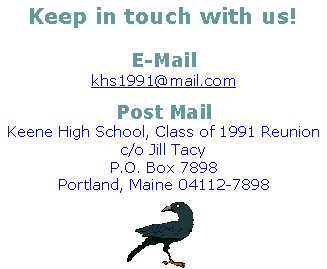 Keene High School – Keene, NH Class of 1991