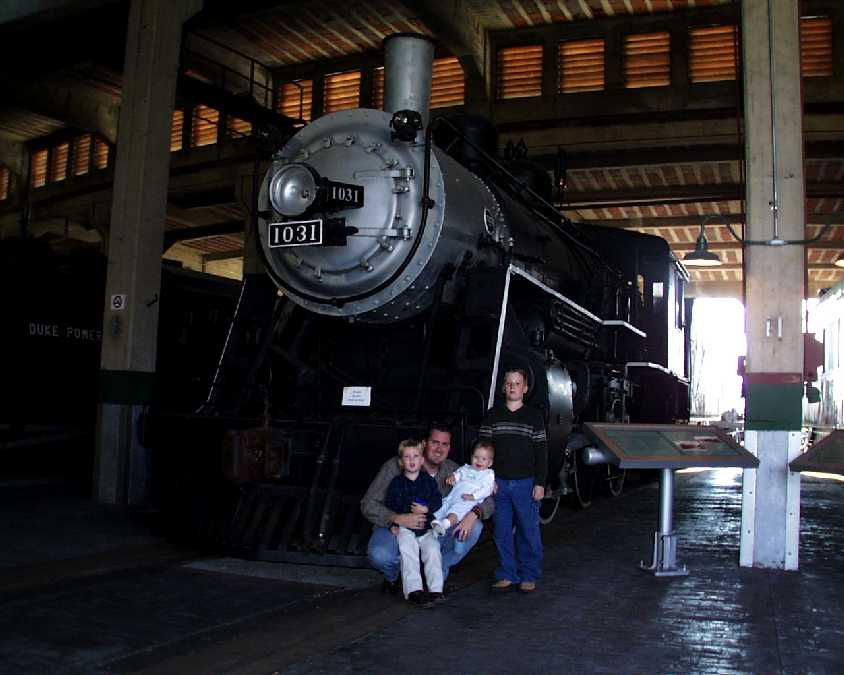 Visit to the North Carolina Transportation Museum