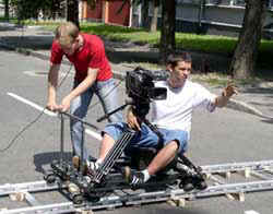 Dolly, Crane, Steadicam