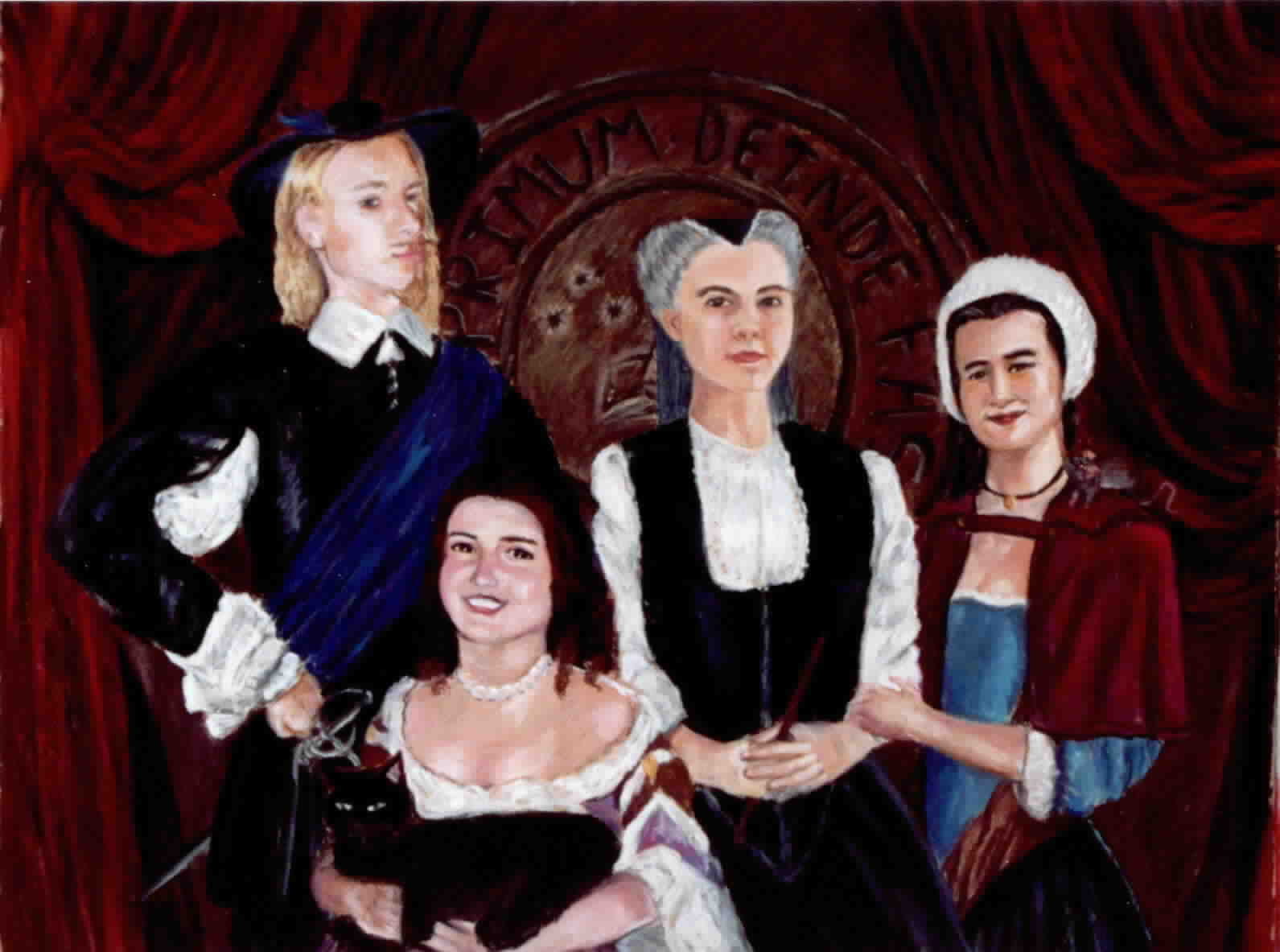 The Four Founders of the Hogwarts