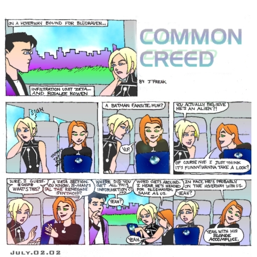 Algorithm Comics- Common Creed