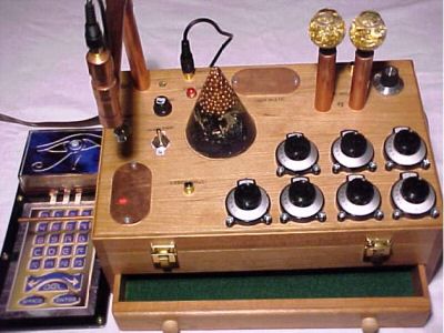 GOLDEN LASER ORGONE AUTOMATIC CRYSTAL ACCUMULATOR