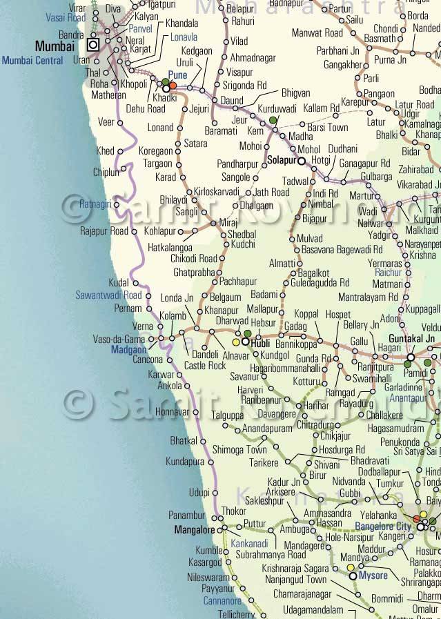 KRCL System Map - Page 4: Samit Roychoudhury's Great Indian Railway Atlas