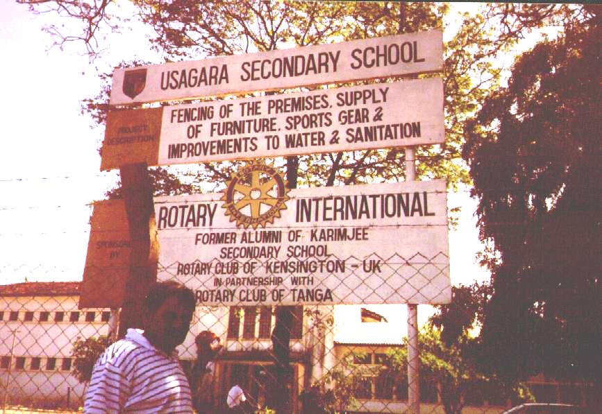 Usagara Secondary School Project 2003