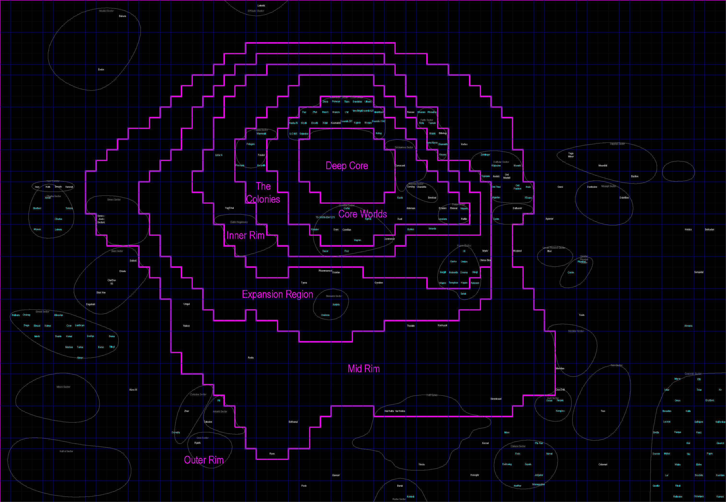 Kuat Drive Yards - Star Wars Galaxy Map