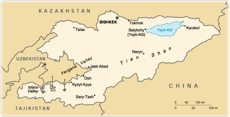Maps & Issyk Kul
