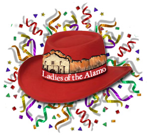 Ladies of the Alamo - Red Hat Society, San Antonio, TX