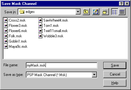 EFG: Converting Edges to PSP Masks