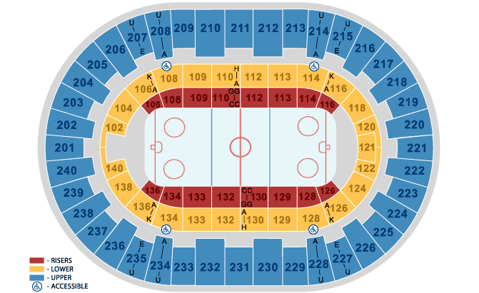 North Charleston Coliseum Seating Chart North Charleston Performing