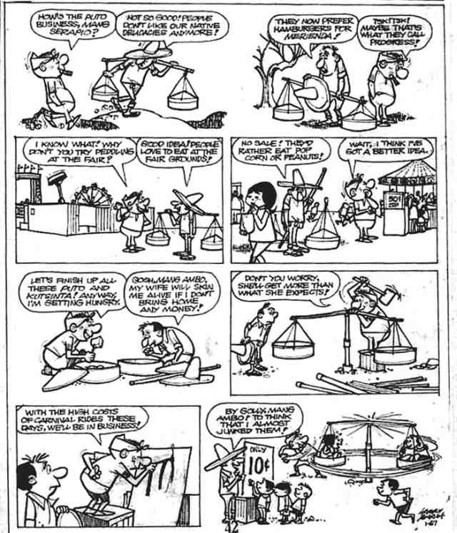Larry Alcala Cartoons: A Slice of Life Gallery Image