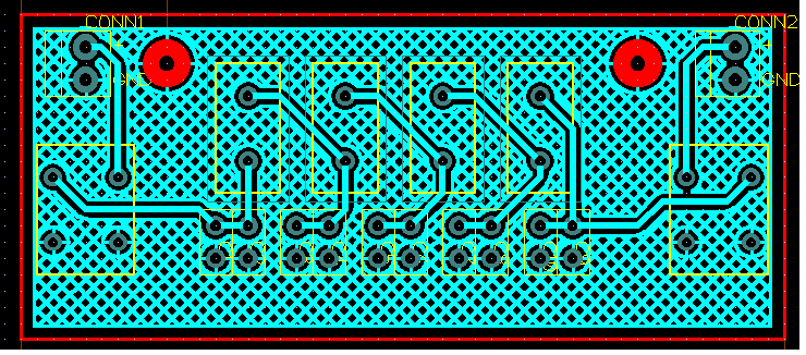 Four-pole crystal ladder filter