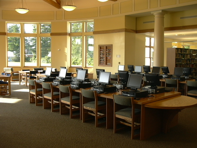 Photo Gallery of the Bion R. Cram Library at Fryeburg Academy
