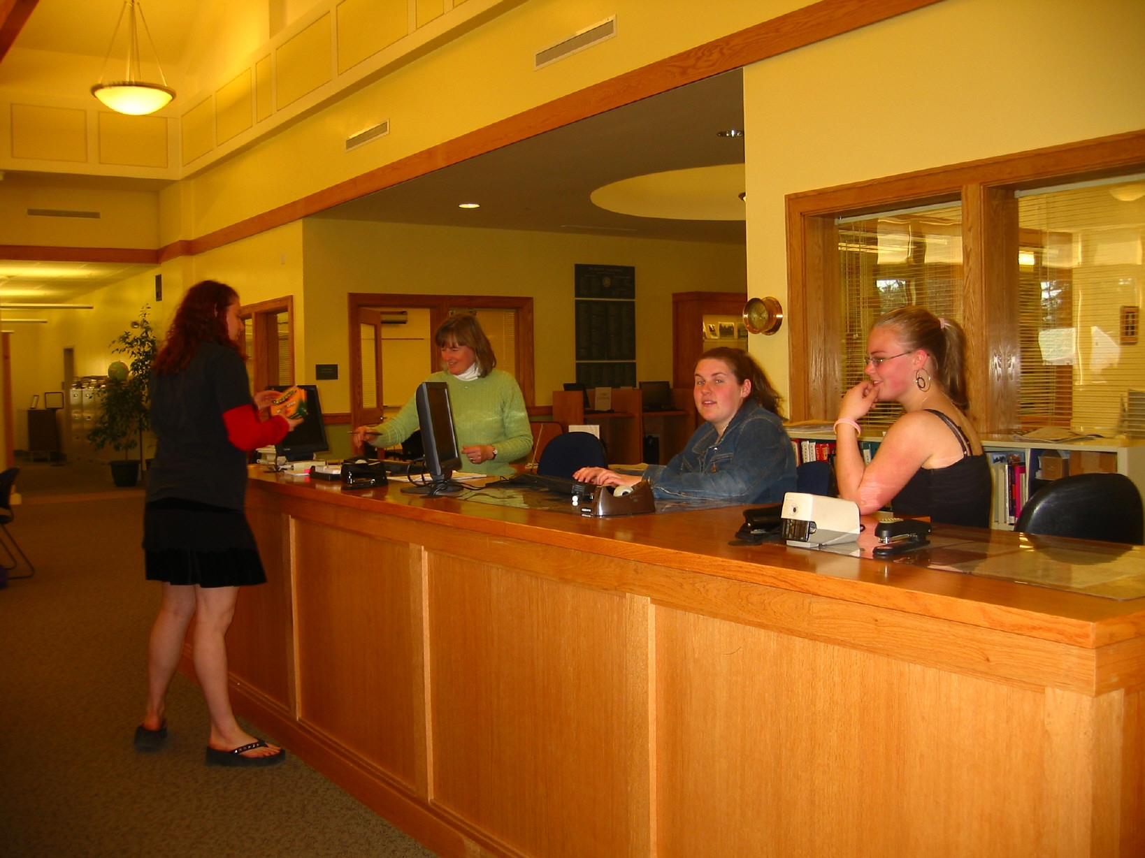 Photo Gallery of the Bion R. Cram Library at Fryeburg Academy