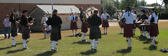 Lethbridge Legion Pipe Band Pipe Gallery 2007