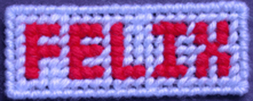 A large FeliX patch (3"-7") ~ $10 *picture coming soon*