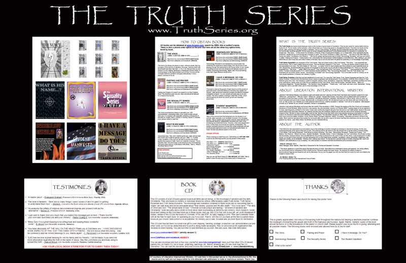 PROMO THE TRUTH SERIES WITH THIS POSTER