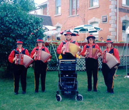 LION RAMPANT ACCORDION BAND
