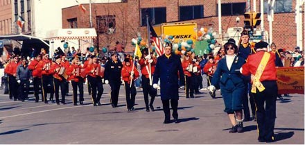 LION RAMPANT ACCORDION BAND