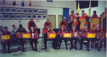 LION RAMPANT ACCORDION BAND