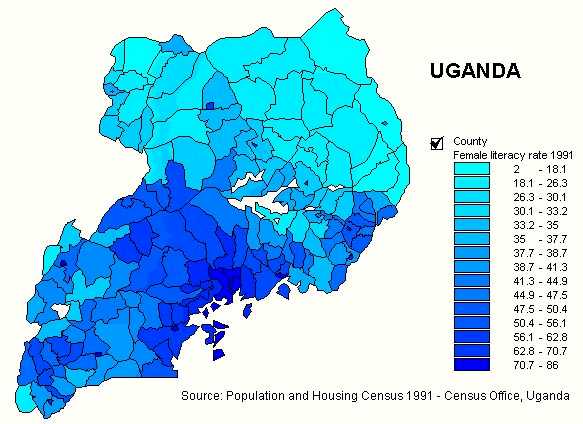 Population Demographics in Uganda