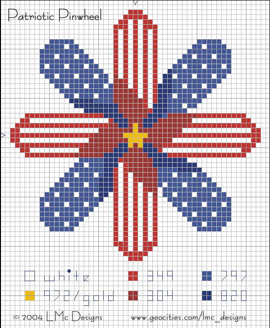Patriotic Pinwheel
