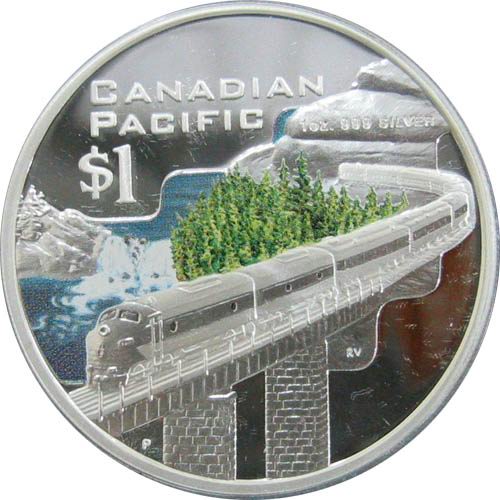 Silver Rail Journey Coin