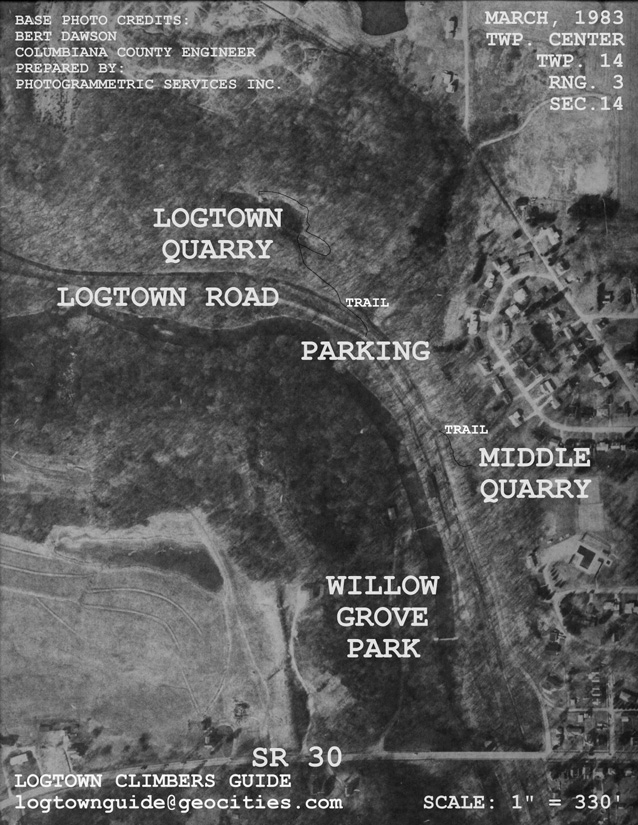 Logtown Climbing Guide, The O.A. Crags