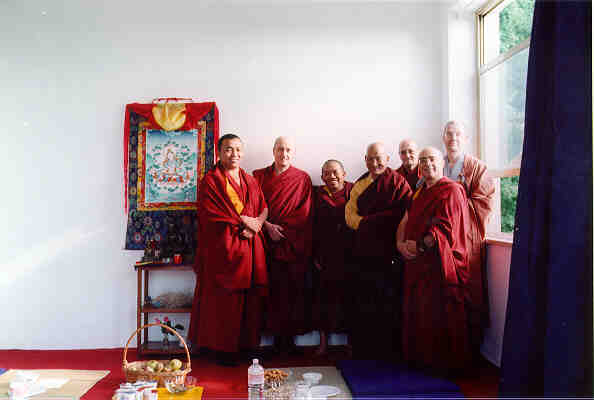 Un parte del Sangha
