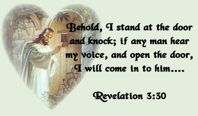 Jesus Knocks on Your Door Background Set