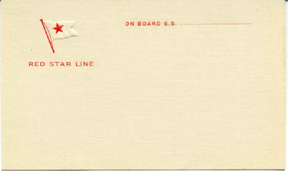 Red Star Line Items