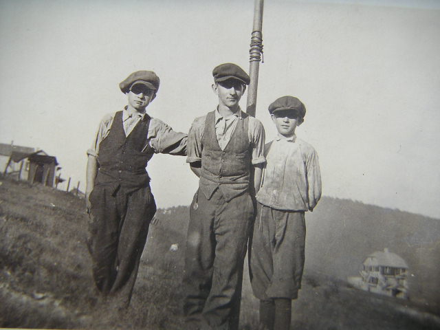 Sam, Chase and Fred Maybe??? John Cawley and sons? Looks Like Columbia Farm