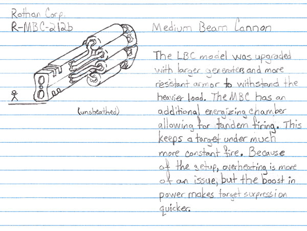 "Medium Beam Cannon"