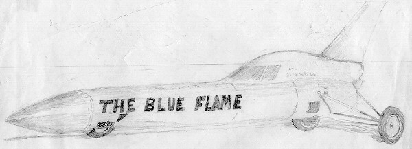 Blue Flame Rocket