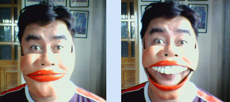 talking masks, cable masks, string masks