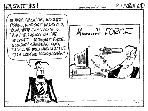 Big Mac - Cartoons - Microsoft Force