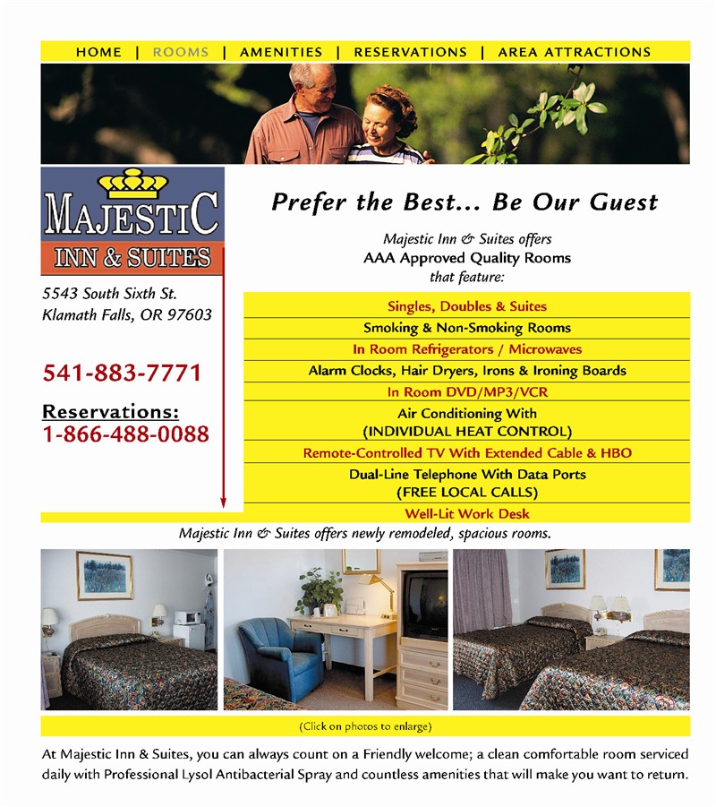 Majestic Inn & Suites Rooms