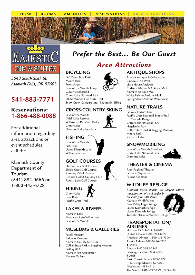 Majestic Inn & Suites Area Attractions