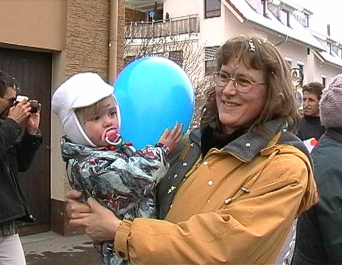 Here are the first pictures of Tim and Amy in the year 2000: