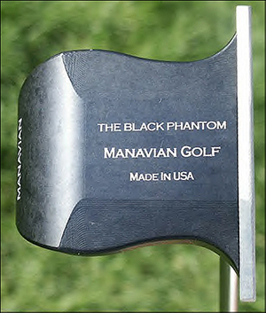 Manavian Golf - The Black Phantom Putter