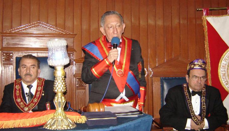 Actividades, Instalación de Masones Logia Manco Capac Nº 35 - Lima, Perú