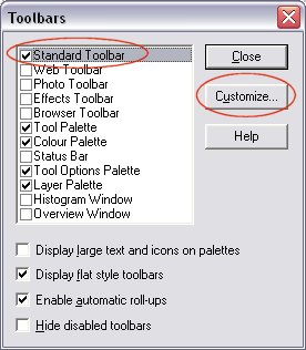 Tour of PaintShop Pro