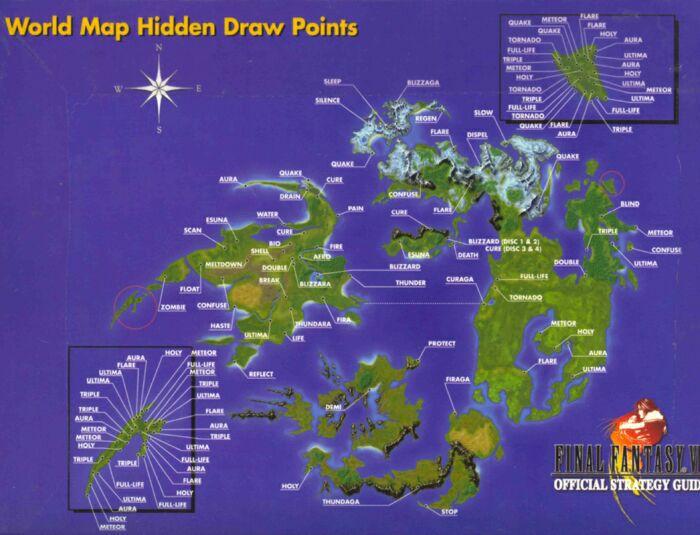 Final Fantasy VIII :: Breaking Limits - Draw Points Secretos